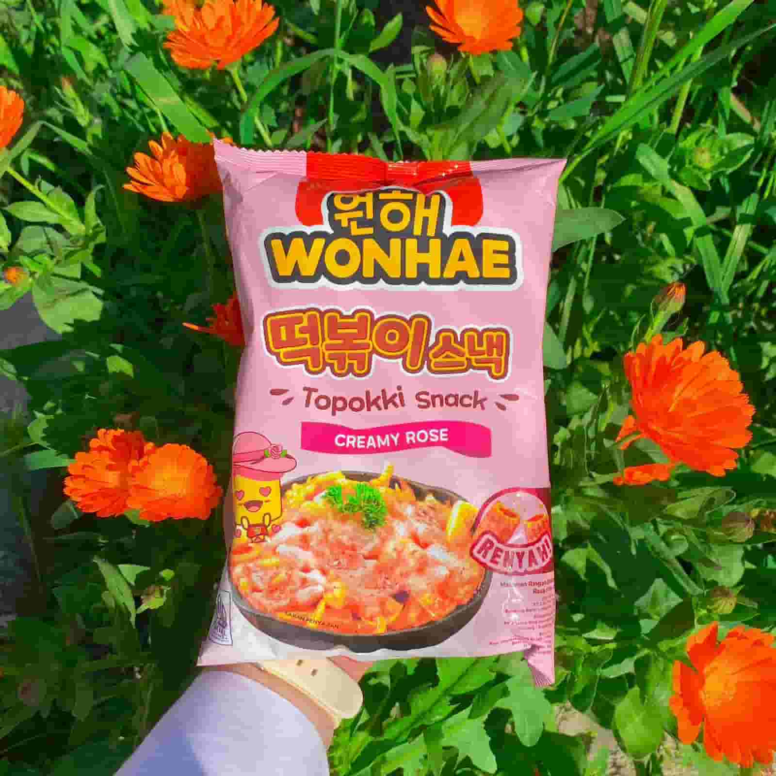 Wonhae Creamy rose atıştırmalık - Elyxion Butik